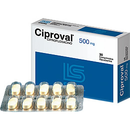 Ciproval Comprimidos - INFOMERC® Vademécum Farmacéutico Bolivia