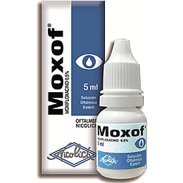 Moxof Solución oftálmica - INFOMERC® Vademécum Farmacéutico Bolivia