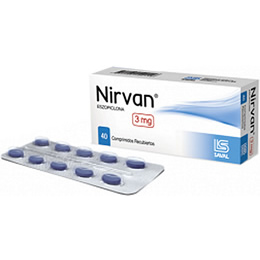 Nirvan Comprimidos recubiertos - INFOMERC® Vademécum Farmacéutico Bolivia