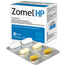 Zomel HP Comprimidos dispersables|Comprimidos recubiertos|Cápsulas con ...