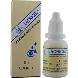 Lacricel Solución oftálmica - INFOMERC® Vademécum Farmacéutico Bolivia