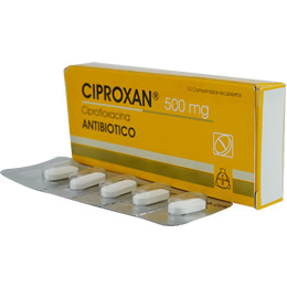 Ciproxan Comprimidos recubiertos - INFOMERC Vademécum Farmacéutico Bolivia