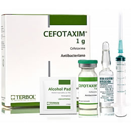 Cefotaxim Polvo para inyección - INFOMERC® Vademécum Farmacéutico Bolivia