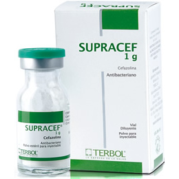 Supracef Polvo para inyección - INFOMERC® Vademécum Farmacéutico Bolivia