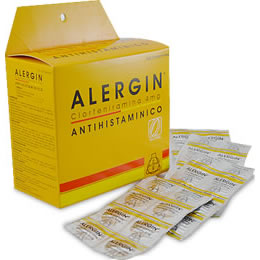 Alergin Comprimidos - INFOMERC Vademécum Farmacéutico Bolivia