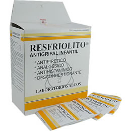 Resfriolito Comprimidos masticables - INFOMERC Vademécum Farmacéutico ...