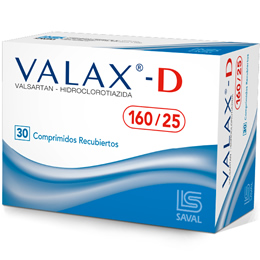 Valax D Comprimidos recubiertos - INFOMERC® Vademécum Farmacéutico Bolivia
